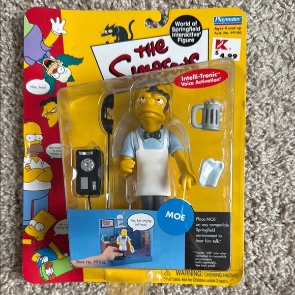 Other | The Simpsons Moe Action Figure | Poshmark